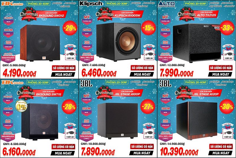 Noel mua hàng – rộn ràng đón Tết, sập giá lịch sử cuối năm tới 61%