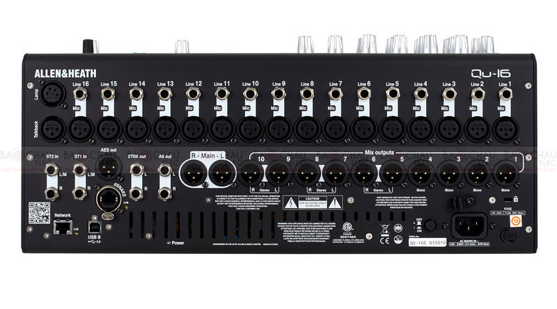 Bàn Mixer Allen & Heath Qu-16 Case Bundle Chính Hãng 100% giá rẻ nhất Việt