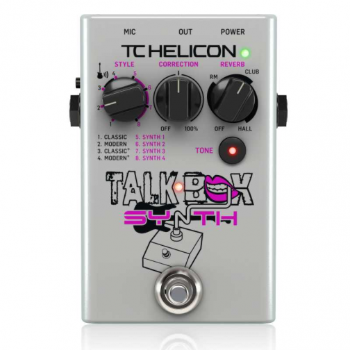 TalkBox Synth Voice Processors TC HELICON