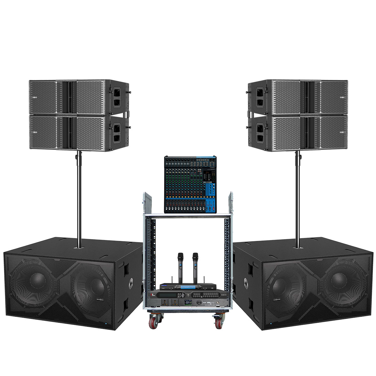 Dàn Line Array Active Audiocenter Astra 05