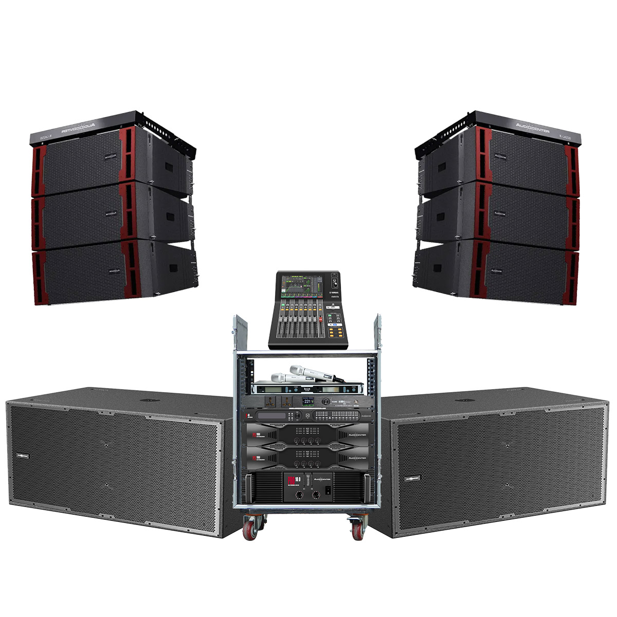 Dàn Line Array Passive Audiocenter KLA 03 Chính hãng 100%