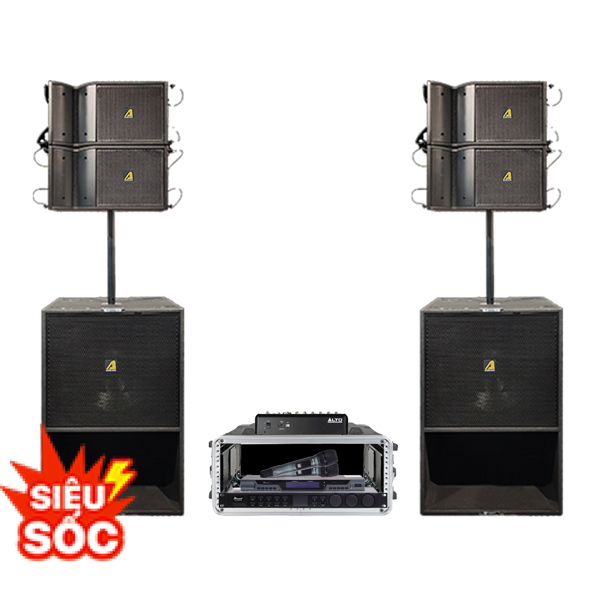 Dàn Âm Thanh Line Array 2 Way Passive Actpro 25 Giá Rẻ
