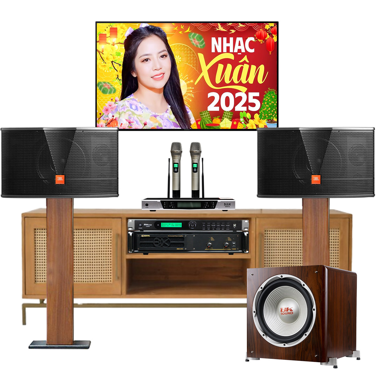 Dàn karaoke gia đình JBL 45 hát cực hay, giá cực tốt