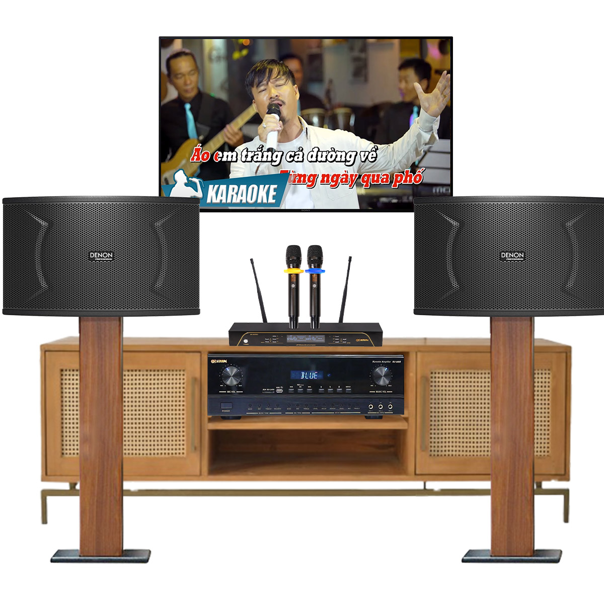 Dàn karaoke Denon Nhật 01 thương hiệu Nhật, hiện đại