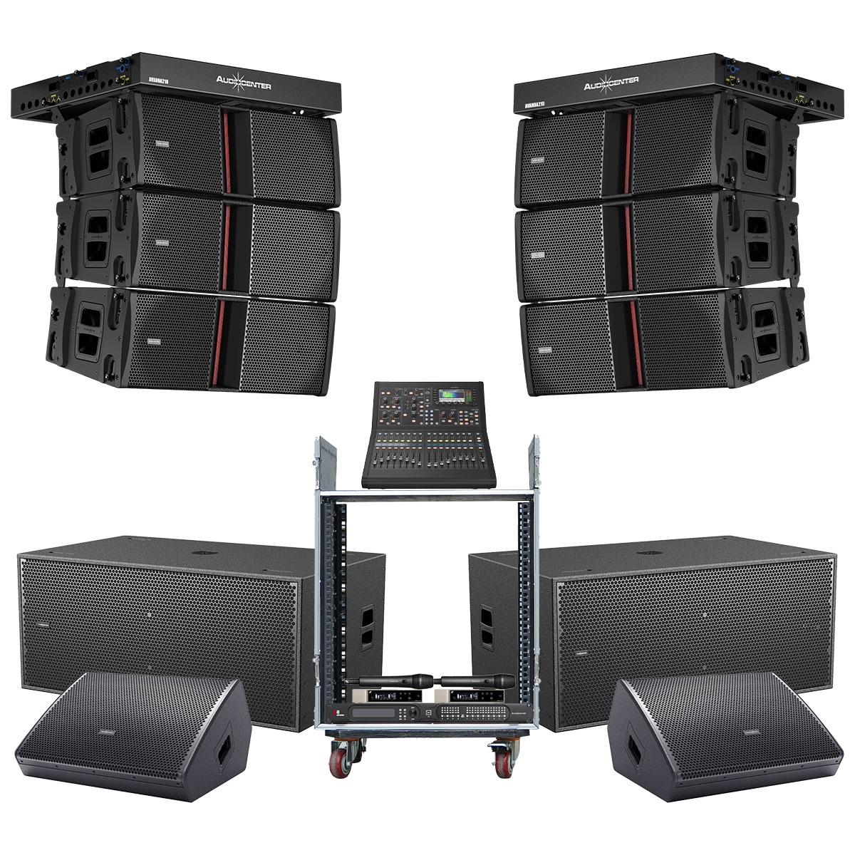 Dàn Line Array Active Audiocenter Avanda 04 | Siêu ưu đãi