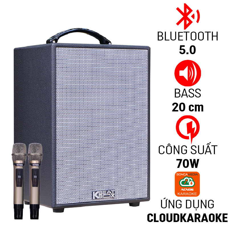 Loa xách tay Acnos CS141 Chính hãng, Giá rẻ, Hiện đại