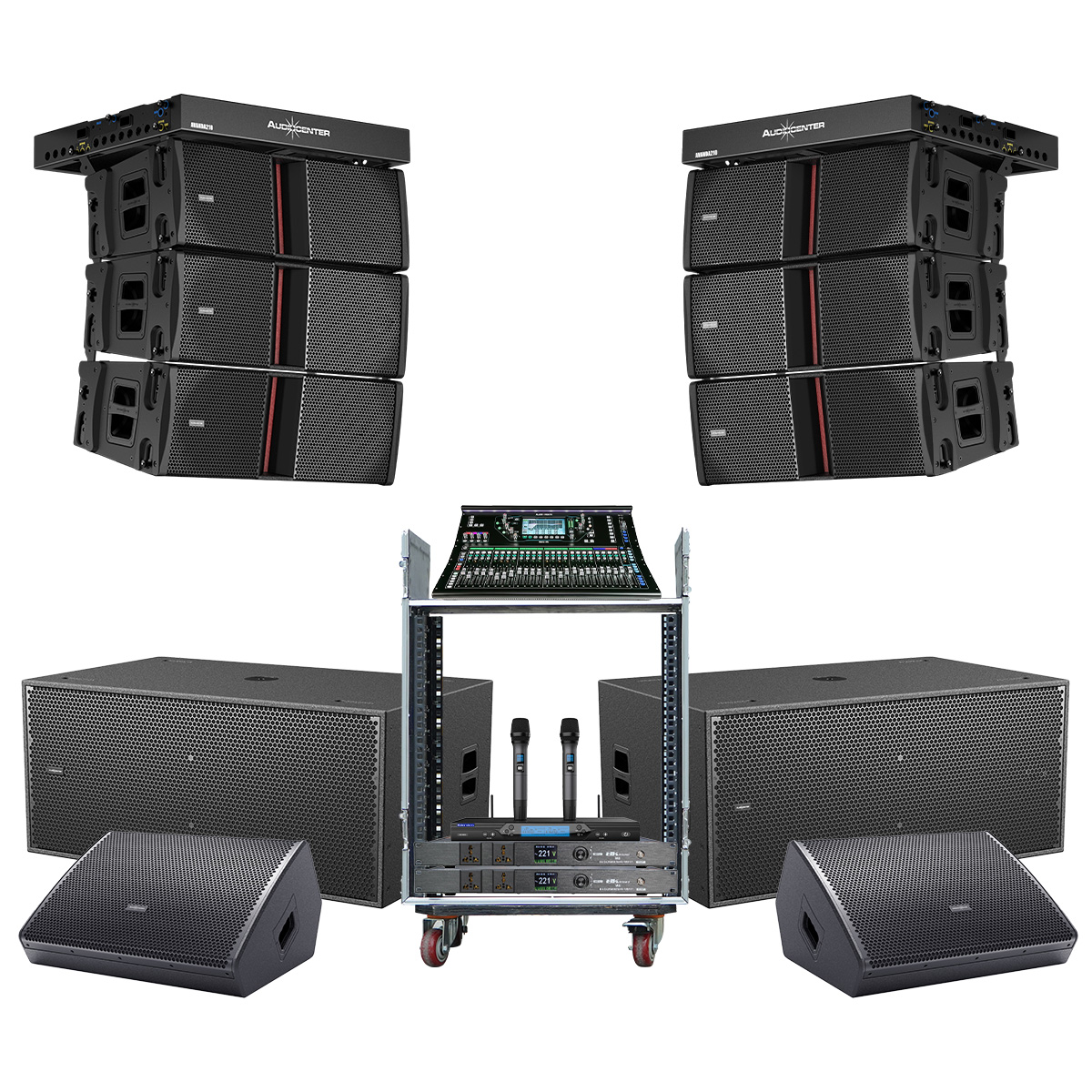 Dàn Line Array Active Audiocenter Avanda 03 | Siêu ưu đãi