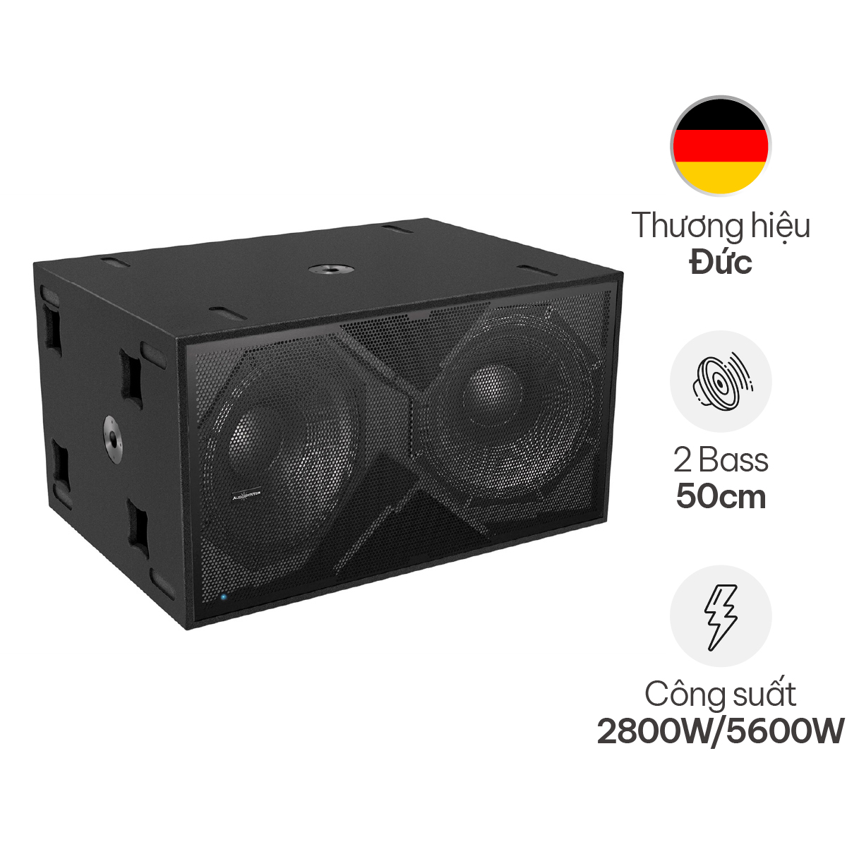Loa sub Audiocenter K-LA218-DSP Chính Hãng | Germany, Quà To