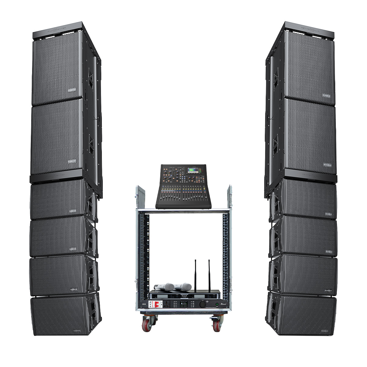 Dàn Line Array Active Audiocenter Artist T45-03 Chuyên Dụng