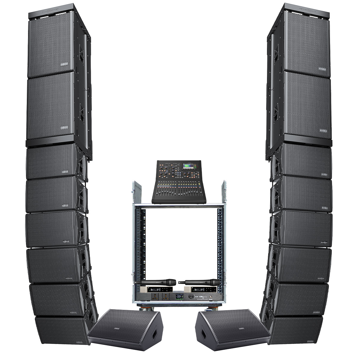 Dàn Line Array Active Audiocenter Artist T45-04 Giá Shock