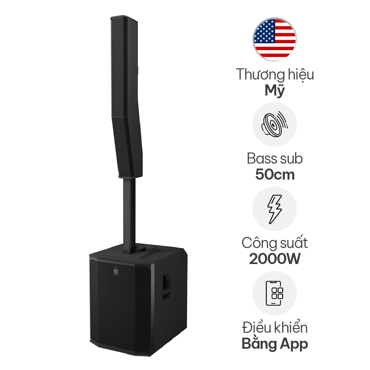 Loa Electro voice Evolve 90 Chính Hãng USA, 2026