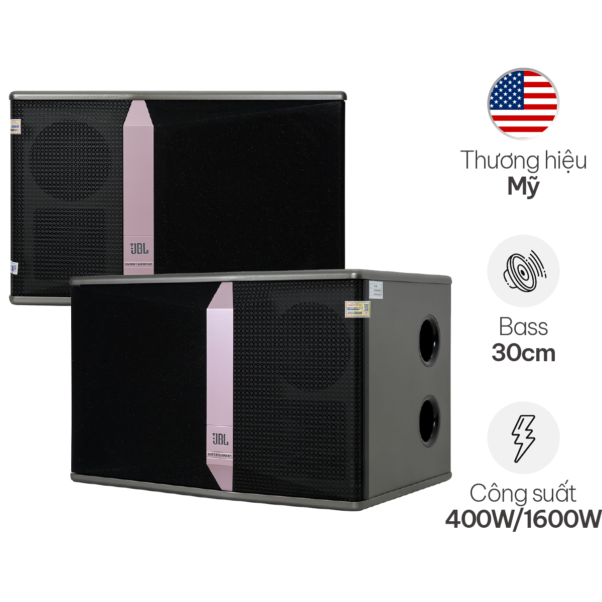 Loa JBL Ki 512 | Chính Hãng, Bass 30. Karaoke Hay. Giá Rẻ