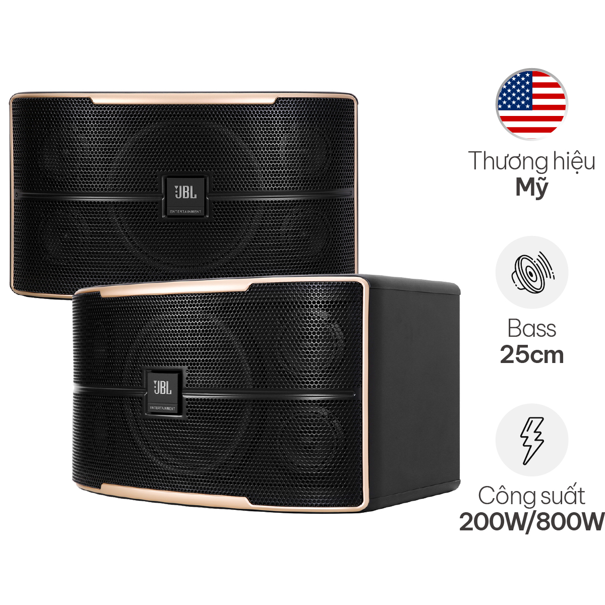 Loa JBL Pasion 10 | Chính Hãng, Bass 25, Hát Cực Hay