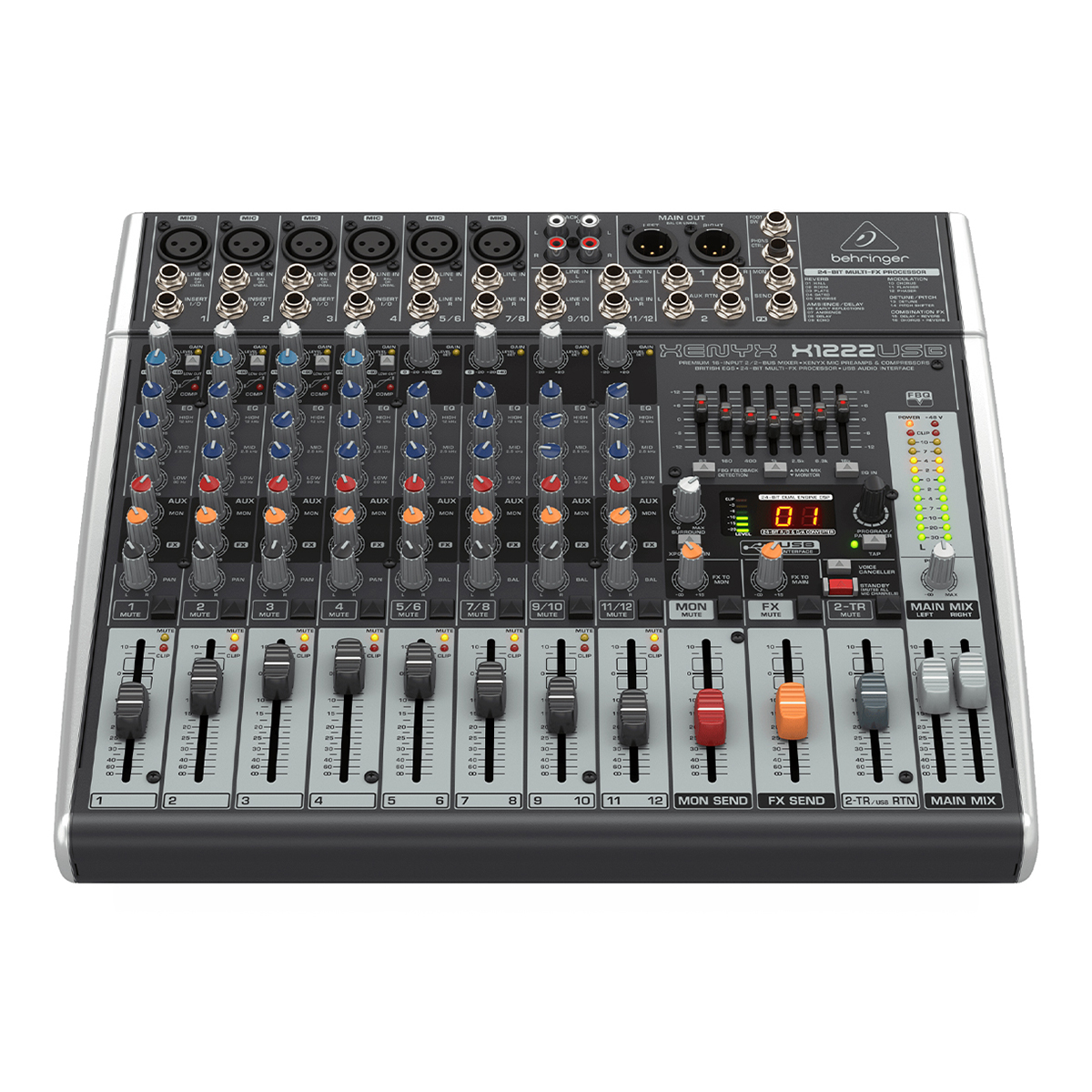 Bàn mixer Behringer Xenyx X1222USB Chính Hãng Đức |Giá Tốt