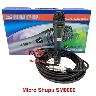 Micro Shupu SM8000 | Mic Shupu SM8000 | Micro có dây