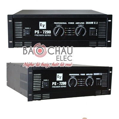 Cục đẩy công suất EV PS 7200 giá rẻ, bán công suất EV 7200 chất lượng