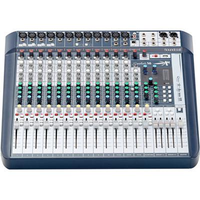 Bàn mixer Soundcraft Signature 16 Chính Hãng 100% giá rẻ nhất Việt Nam