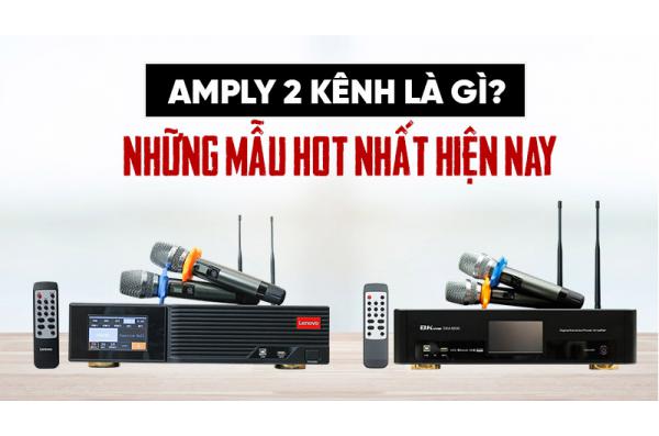 Amply 2 kênh là gì? Top 5 Amply 2 kênh bán chạy nhất 2025