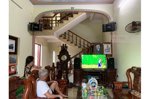 Lắp đặt dàn karaoke anh Sáng tại Bắc Giang (BSP410, BJ-S968, VM640A, VM420A, BPR8500, BJ-U550…)