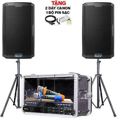 Dàn karaoke- Sân khấu Mini Alto 18 giá rẻ chất âm hay