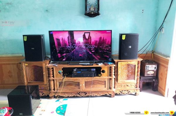 Lắp đặt dàn karaoke trị giá gần 40 triệu cho anh Hải tại Thái Bình (Domus DP6120, VM620A, BPR ...