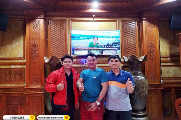 Lắp đặt dàn karaoke trị giá gần 130 triệu cho anh Yên ở Hậu Giang (KP4012 G2, Crown Xli2500 ...