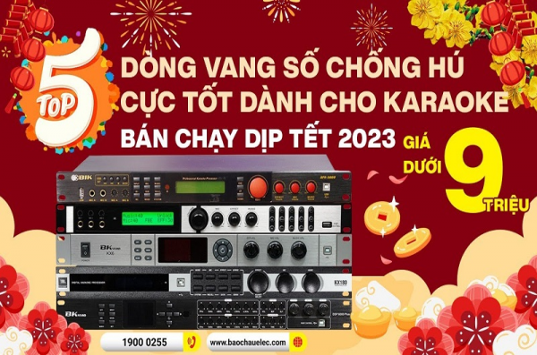TOP 5 Vang Số Chống Hú Cực tốt, Giá Dưới 9tr, đáng để mua