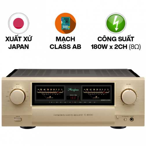 Amply Accuphase E4000 | Amply Hi-End Made In Japan