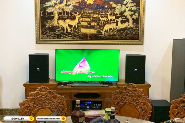 Lắp đặt dàn karaoke trị giá hơn 90 triệu cho chị Loan tại Đà Nẵng (JBL KP4012, Crown Xli3500 ...