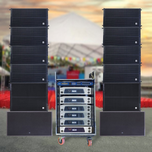 Hệ thống âm thanh Line Array Alto 04 Cho hội trường, Sân khấu