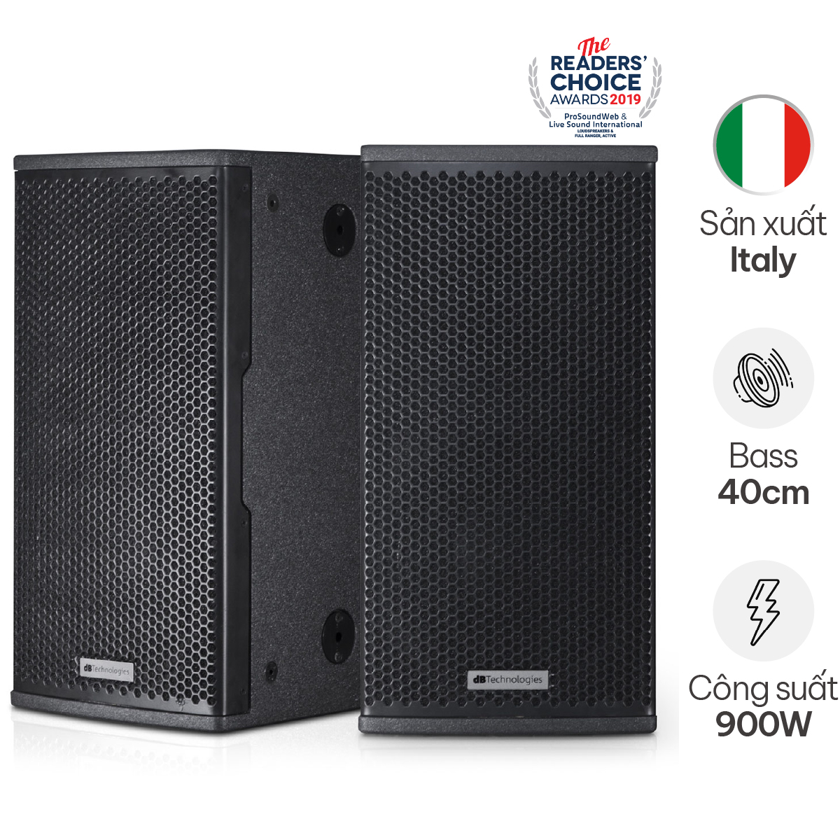 Loa dBTechnologies Vio X15 Chính Hãng | Made in Italy, Quà To