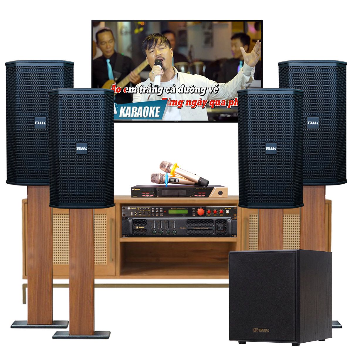 Dàn karaoke cao cấp BIK 43 Chính hãng, Hát Hay, Giá Hấp dẫn