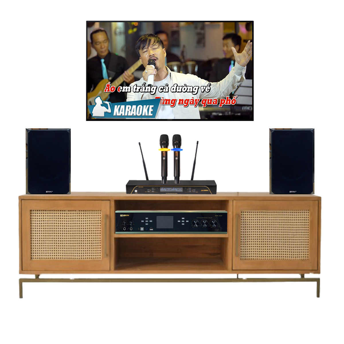 Dàn karaoke gia đình, Chung Cư Giá Rẻ, Karaoke Box 02 chính hãng, giá tốt