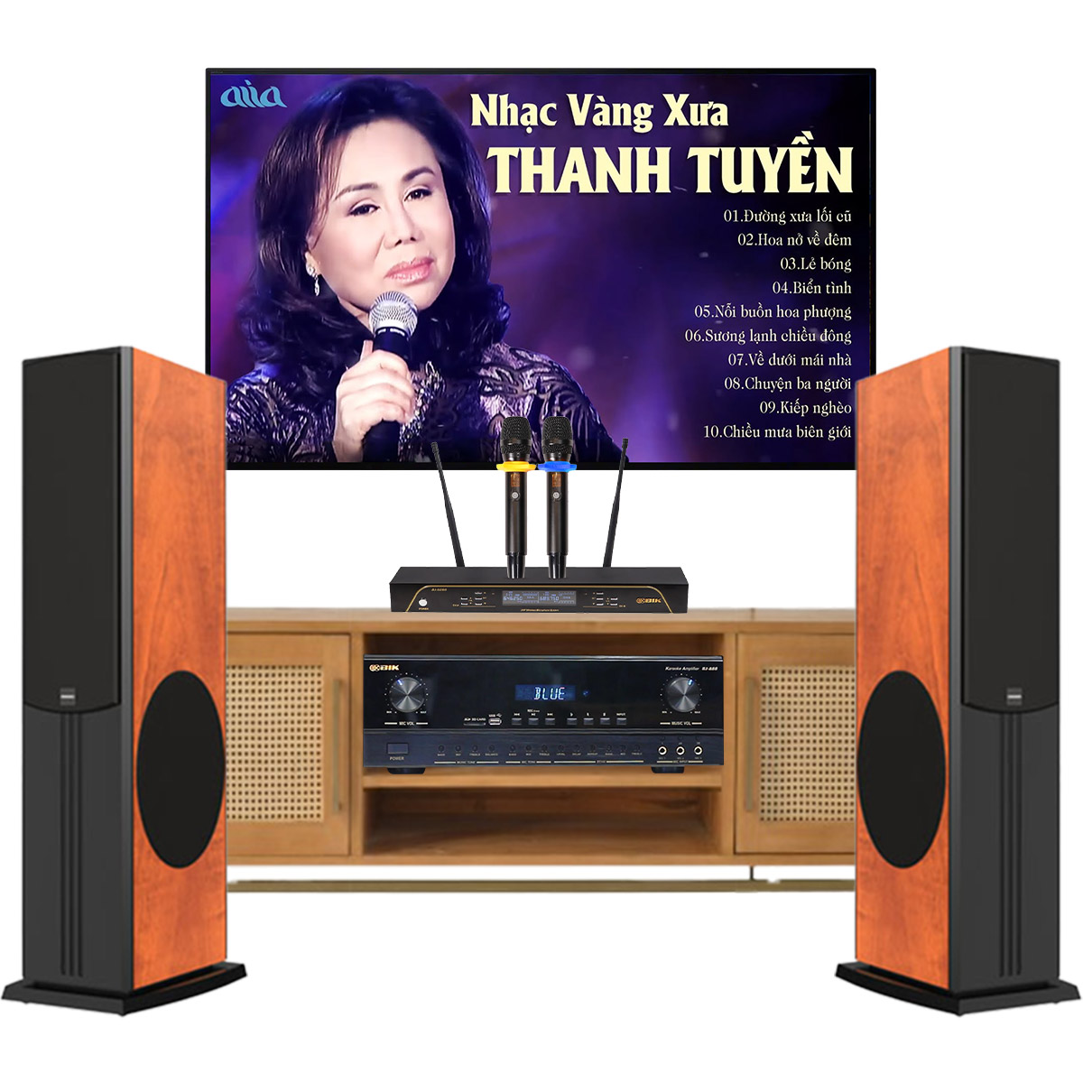 Dàn Nghe nhạc và Hát karaoke Paramax 01 thiết bị chính hãng, giá rẻ