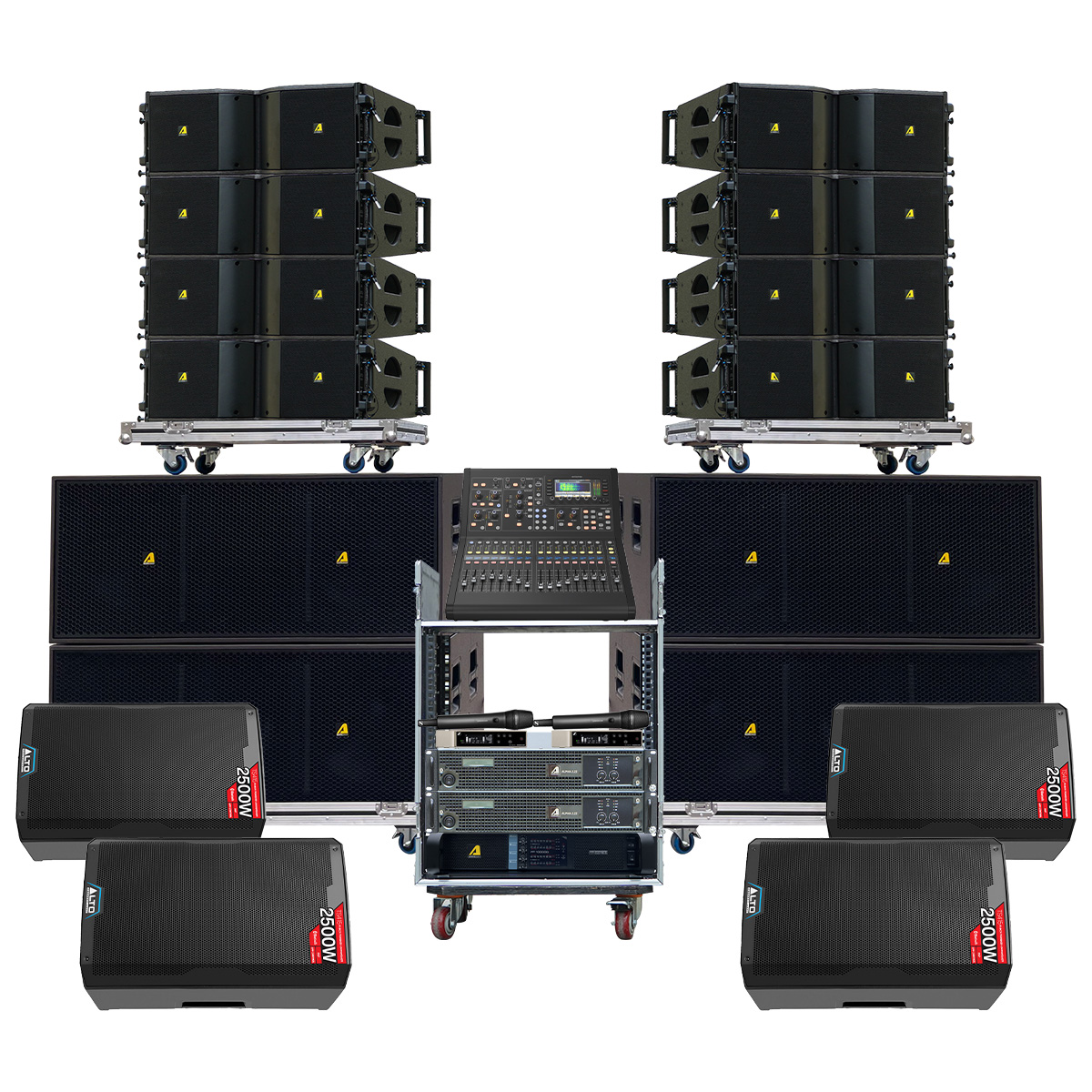Dàn Line Array Passive Actpro DA06 Chuyên nghiệp, Giá tốt nhất