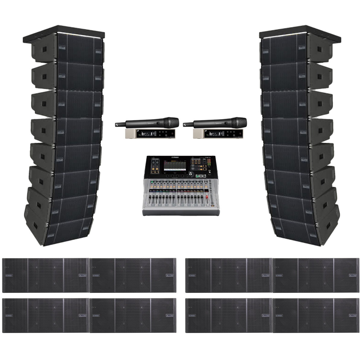 Dàn Line Array Active dBTechnologies siêu cao cấp 04 giá tốt