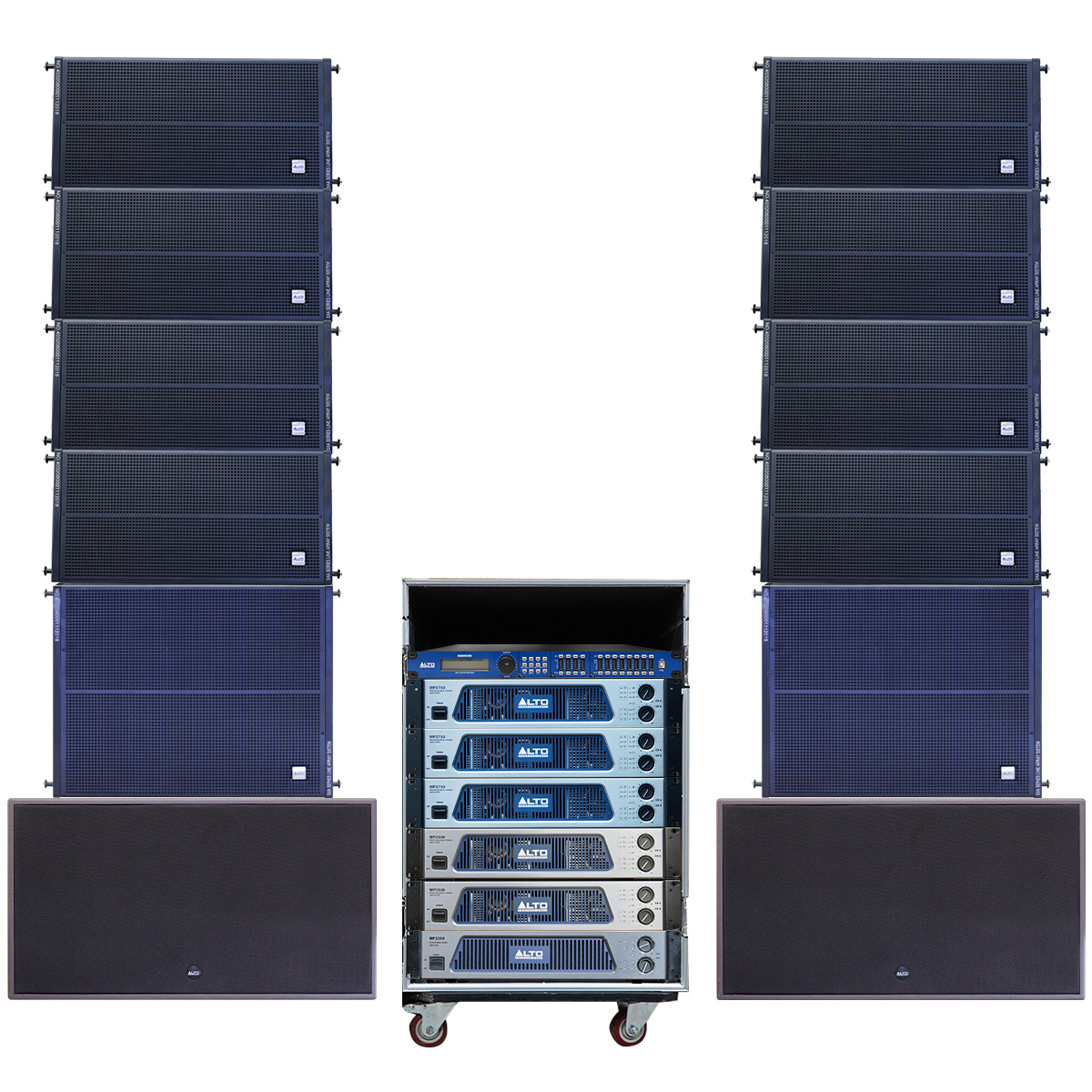 Hệ thống âm thanh Line Array Alto 04 Cho hội trường, Sân khấu
