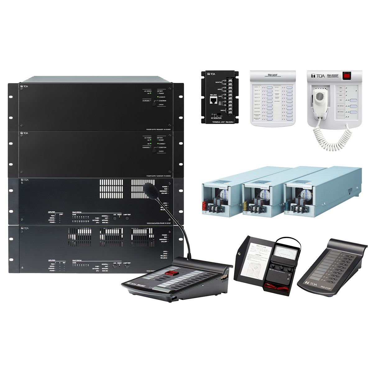 Hệ thống âm thanh thông báo TOA VX-3000 chính hãng, giá tốt