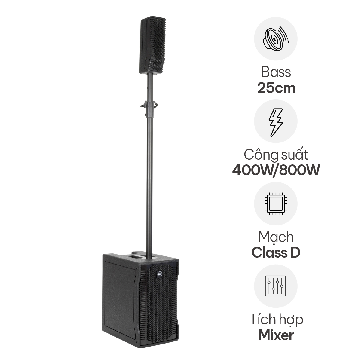 Loa RCF EVOX 5 chính hãng, giá tốt nhất Việt Nam