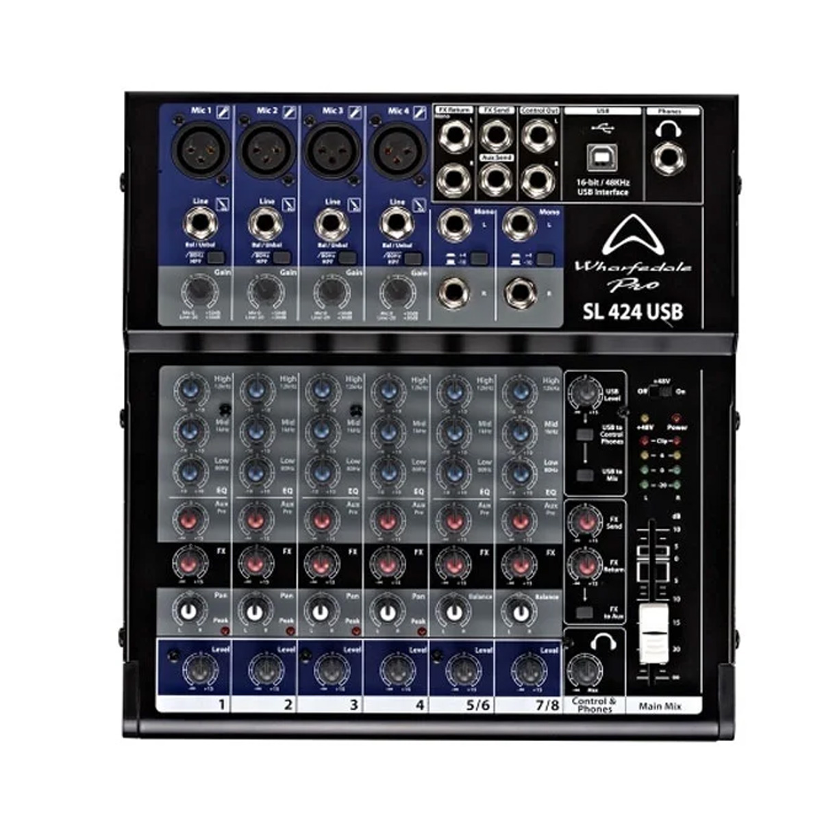 Mixer Wharfedale Pro SL424USB chính hãng, giá tốt
